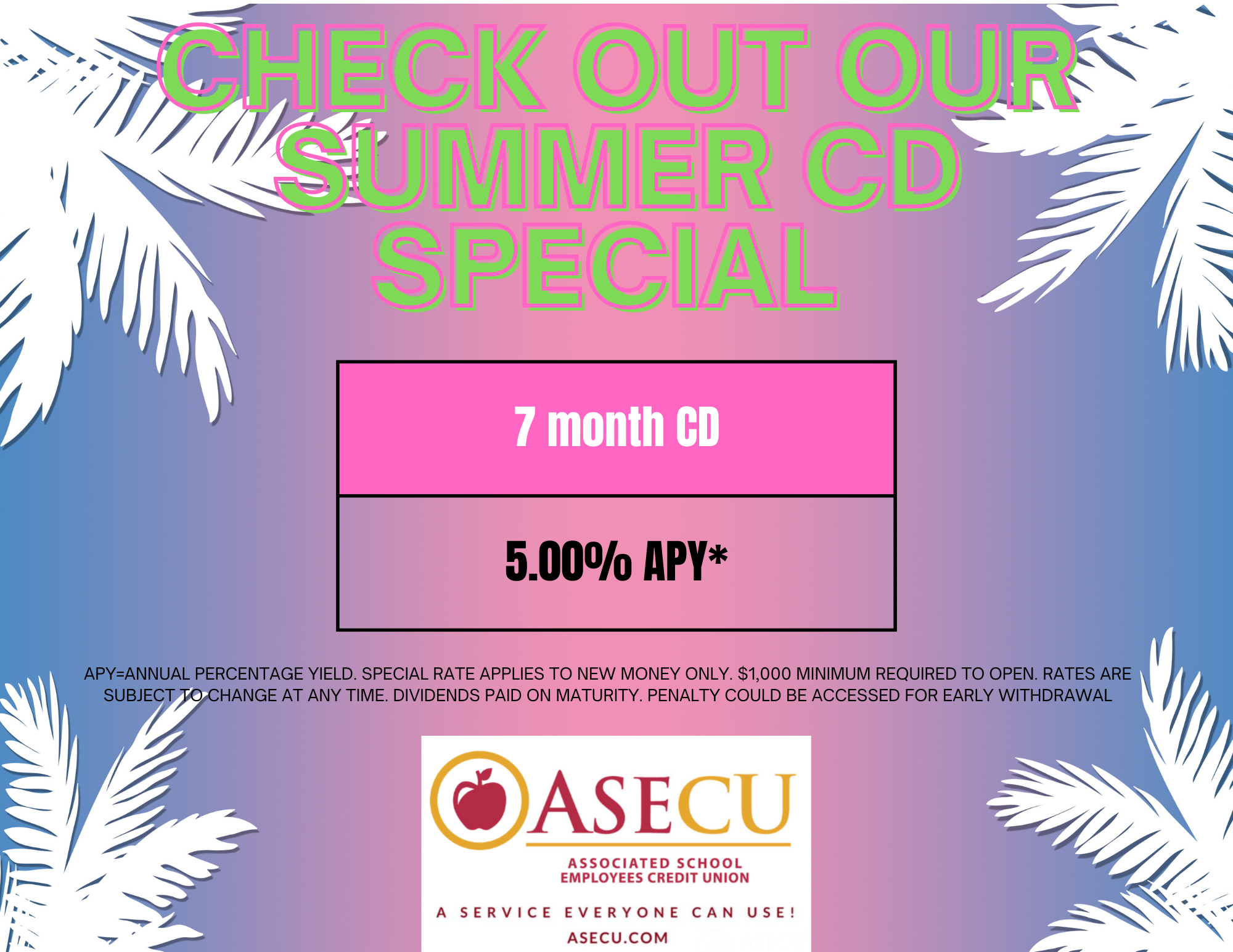 CD Special - Associated School Employees CU